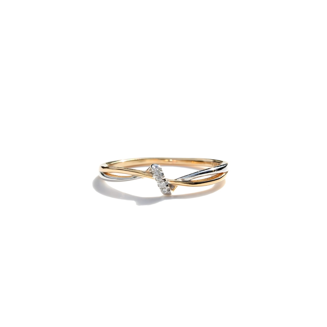 The Simplicity Ring- Mixed Metals Ring – Jewelry & Art