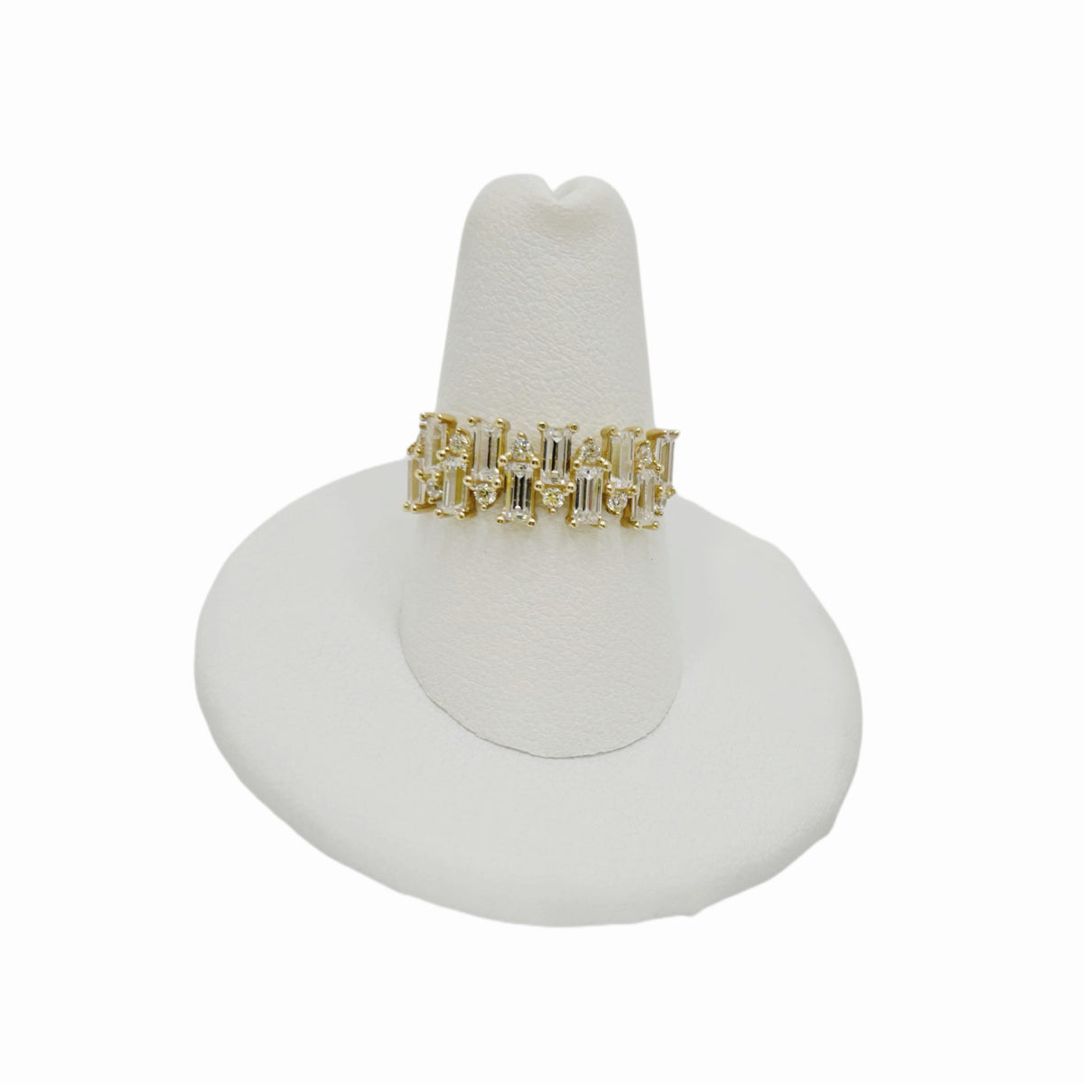 Zig Zag Princess Ring- 14k Gold – Jewelry & Art